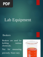 Lab Equipment Powerpoint | PDF | Laboratory Equipment | Laboratories