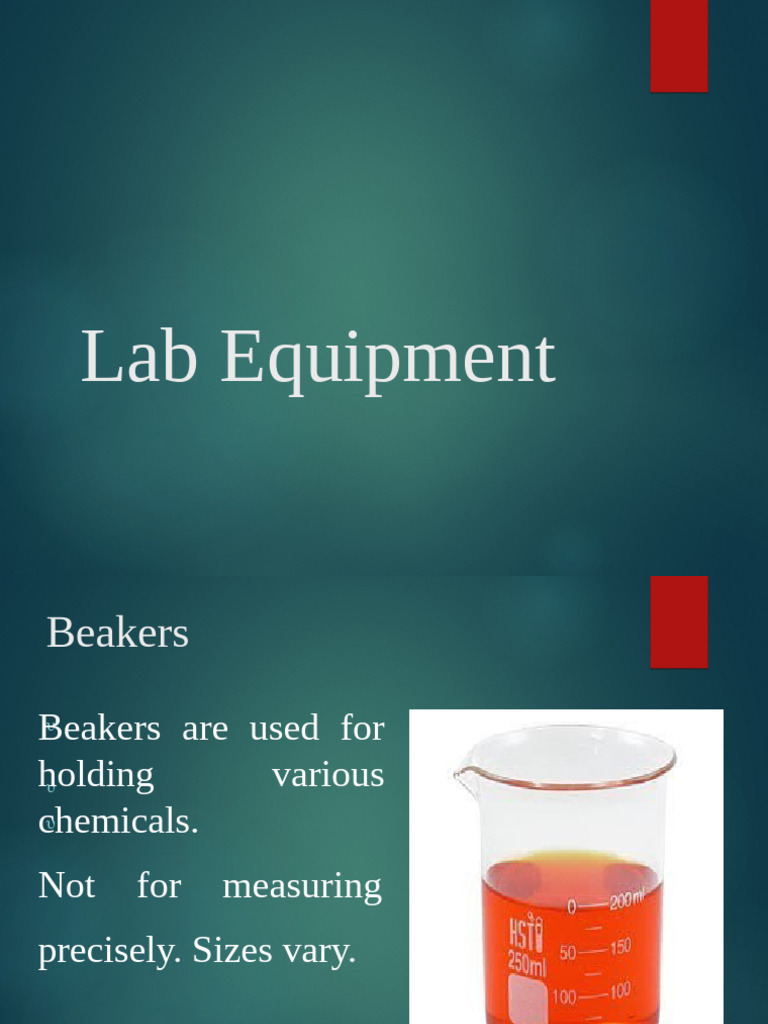 Lab Equipment Powerpoint Compress | PDF