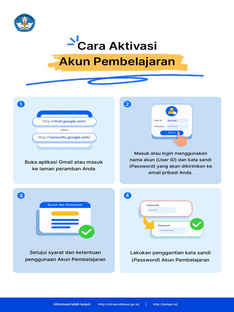 Cara Aktivasi Akun Pembelajaran - SOFYAN S.H. LINGGAMO | PDF