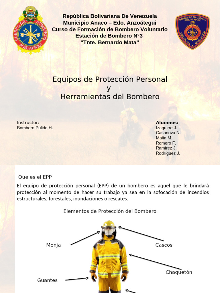 Bombero Epp | PDF