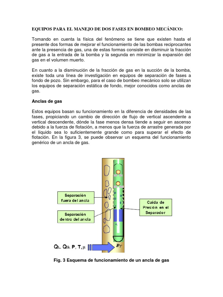 Equipos para El Manejo de Dos Fases en Bombeo Mec Nico | PDF | Bomba ...