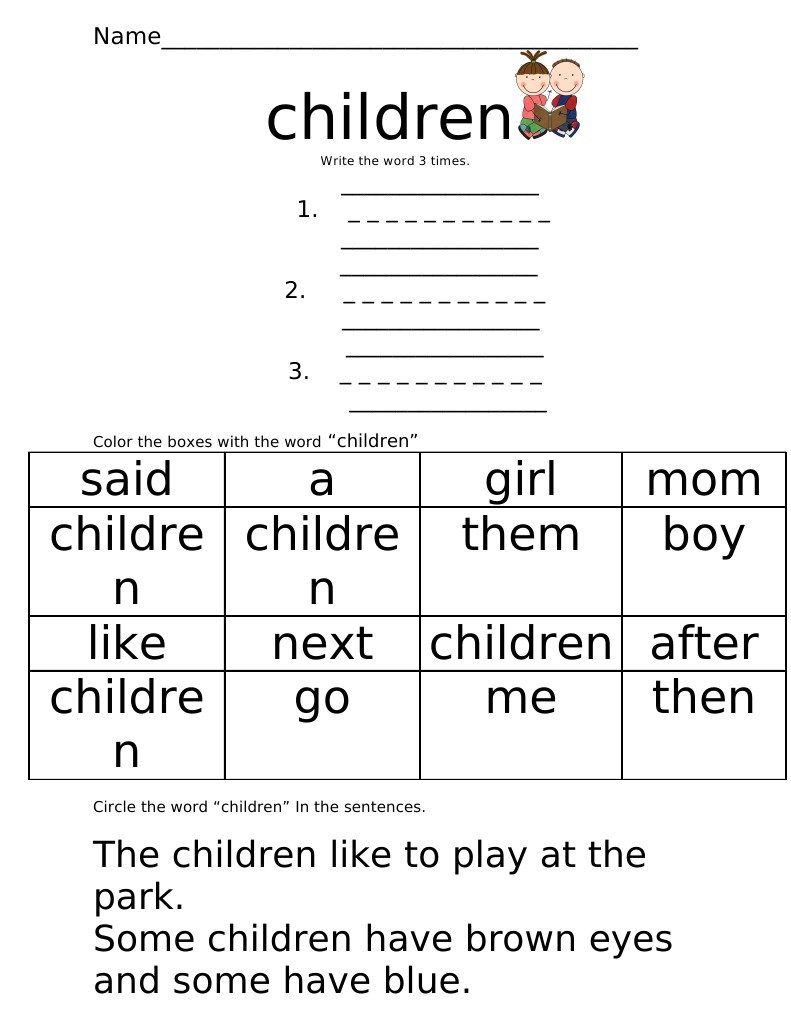 Children | PDF