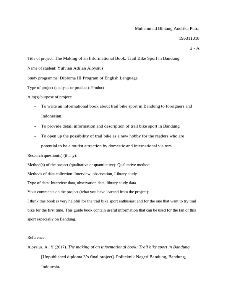 3A - 195311018 - Muhammad Bintang Andrika Putra - Academic Writing ...