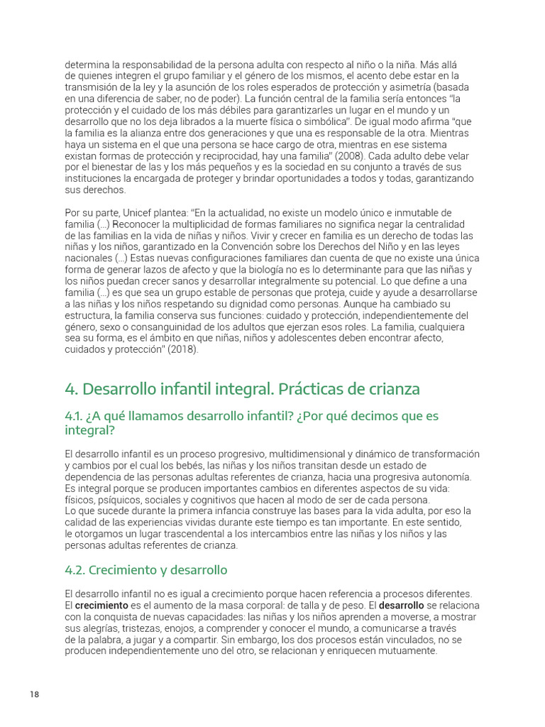 Desarrollo Infantil | PDF | Desarrollo infantil | Familia