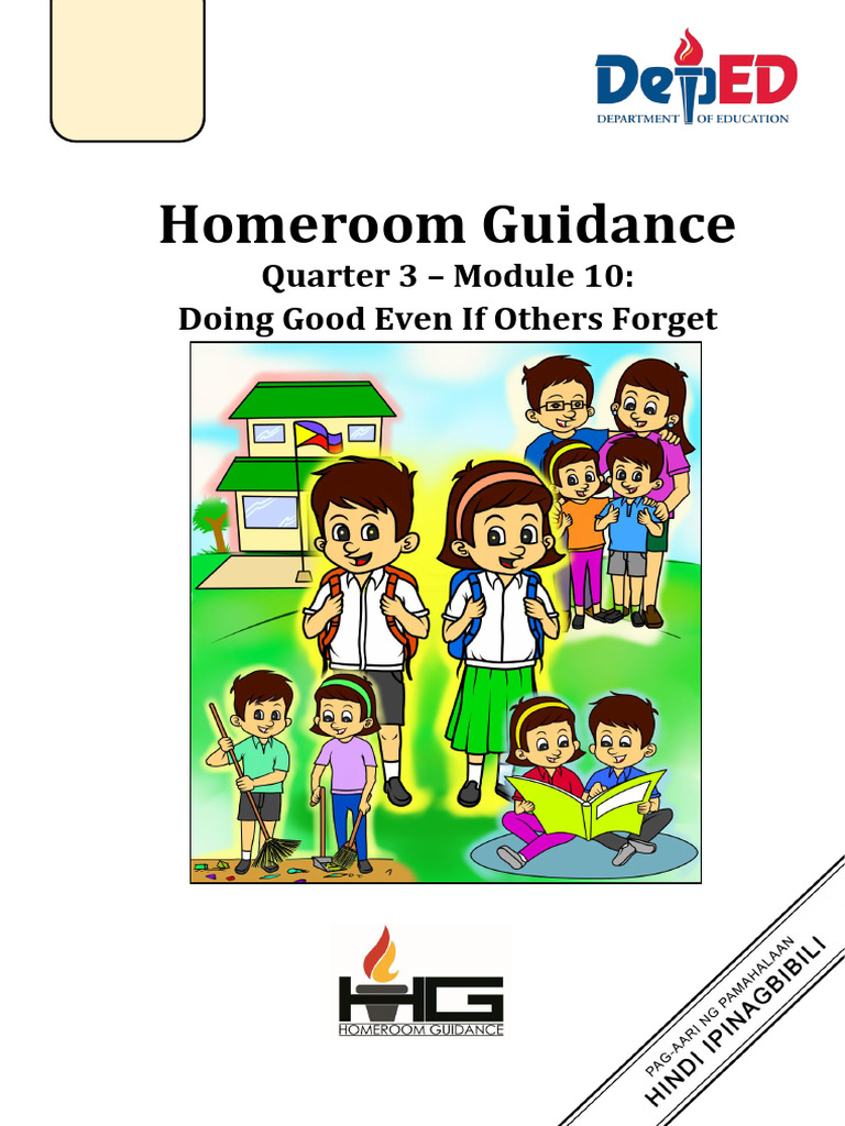 Grade 2 Homeroom Guidance Module 10 | PDF