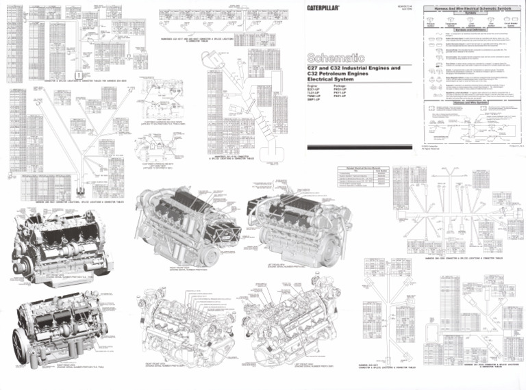 Electric Diagram CAT C27 - 2 | PDF