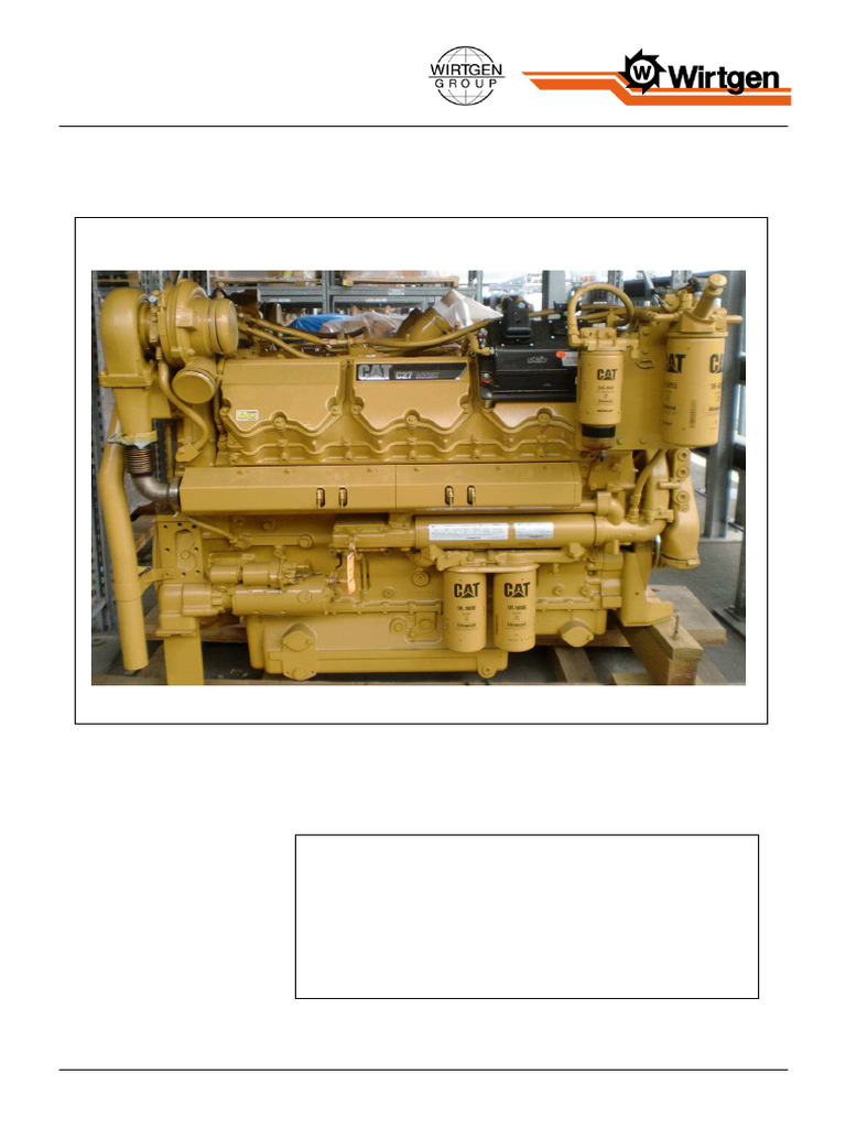 Engine Training CAT C27 Tier2 - EN | PDF | Motor Oil | Fuel Injection