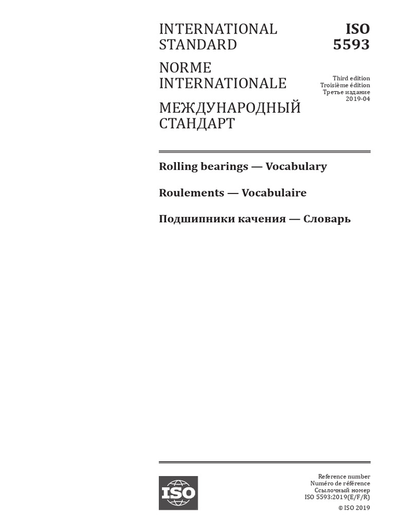 Iso 5593-2019 | PDF | International Organization For Standardization ...