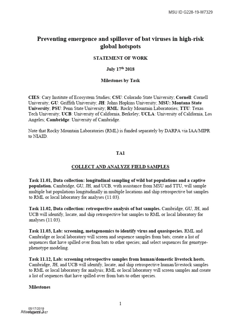 CSU-emails-PREEMPT Vectored Scalable Vaccines | PDF | Infection ...