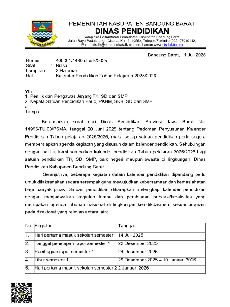 KALDIK KBB Kesiswaan Signed Eoffice KBB | PDF