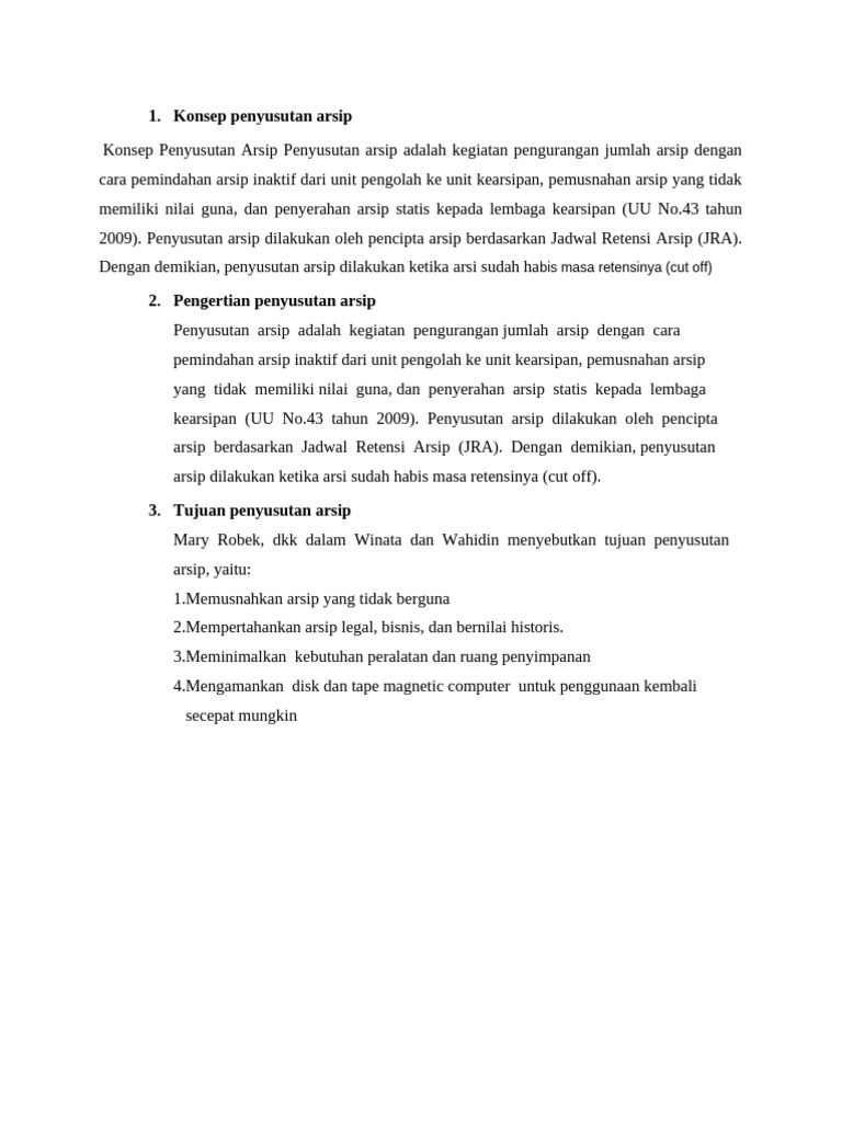 Catatan Arsip X Otkp | PDF