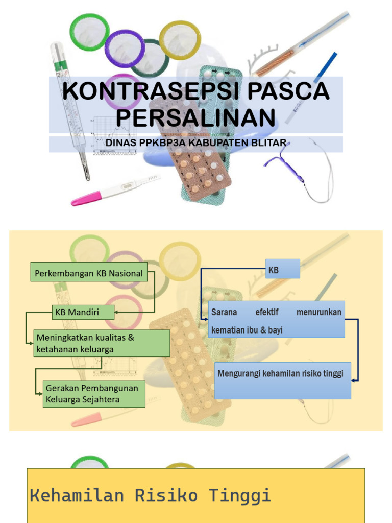 Kontrasepsi Pasca Persalinan 1 | PDF
