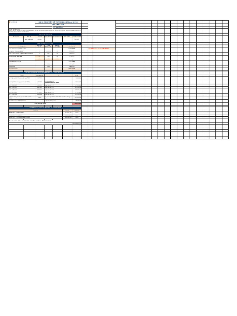 T04.2025 V05 - Bảng Tính Mẫu Opus | PDF