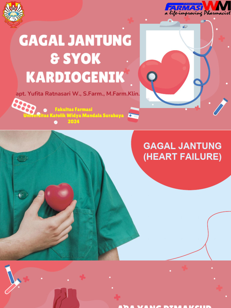 Gagal Jantung: Gejala, Etiologi, dan Terapi | PDF