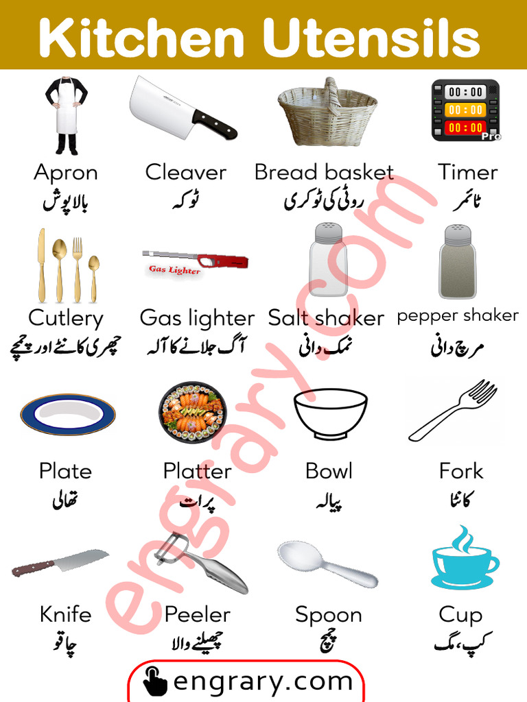 Kitchen Utensils | PDF