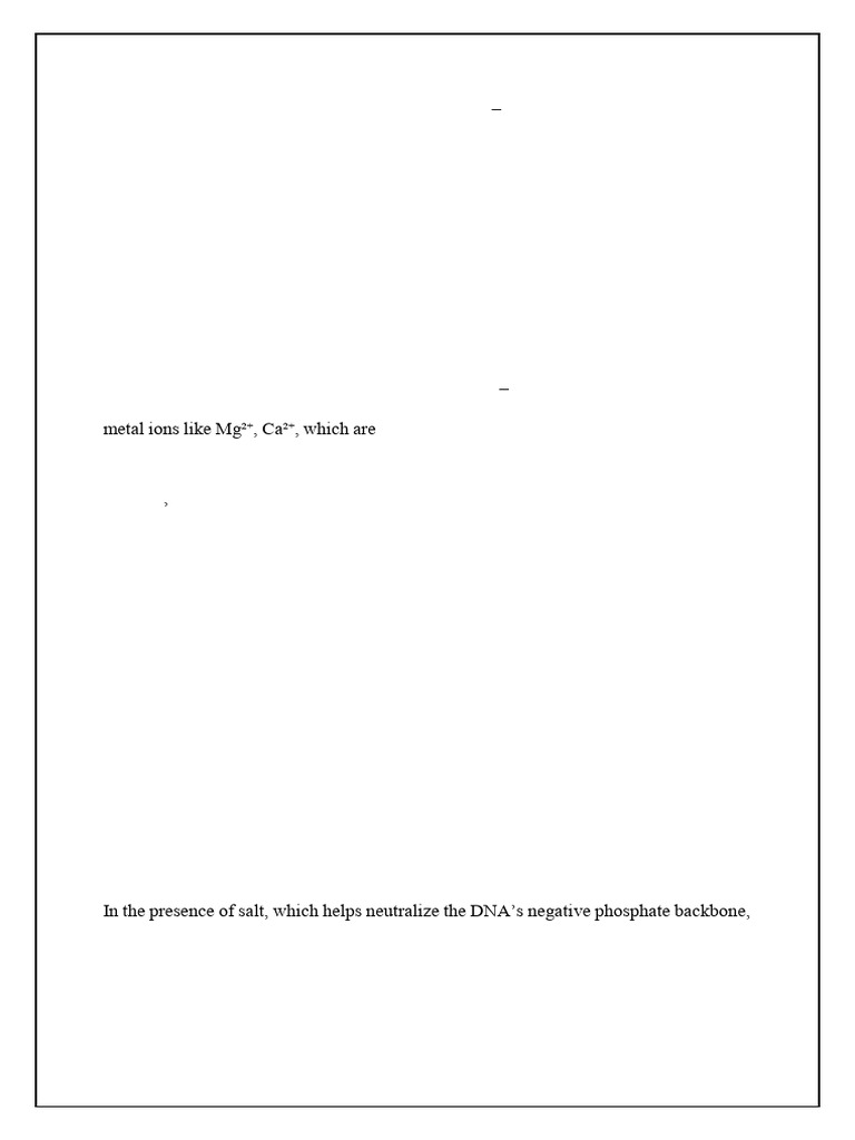 SDS Role in DNA Extraction Process | PDF | Sodium Dodecyl Sulfate ...