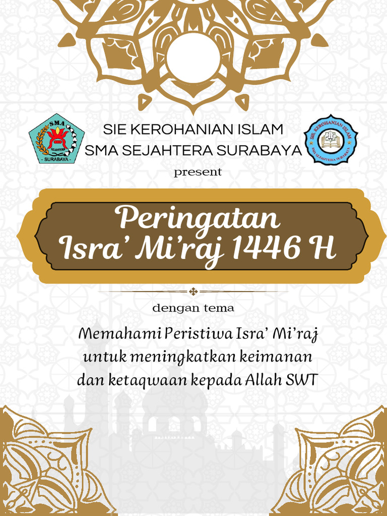 Cover SMA - Isra'Miraj 1446H | PDF
