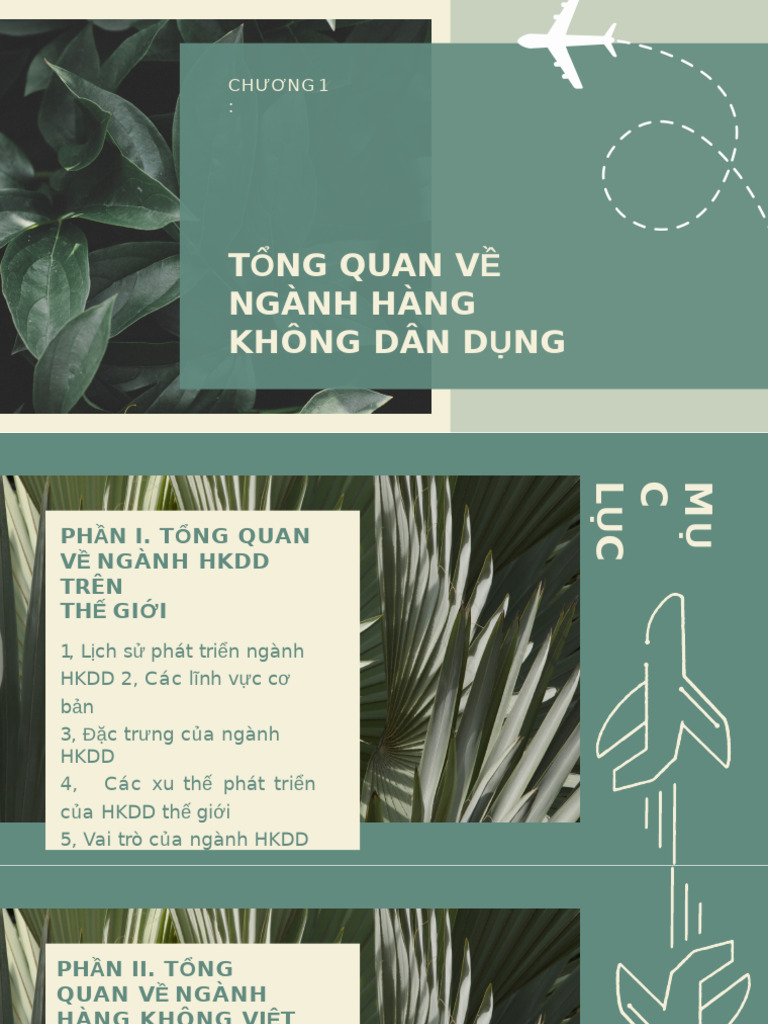CH NG1:: T NG Quan V Ngành Hàng Không Dân D NG | PDF