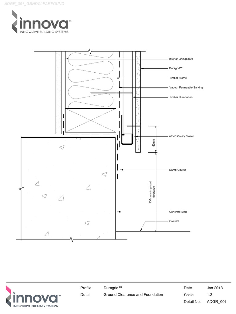 Innova All DuraGrid Drawings | PDF | Lumber | Structural Engineering