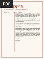 JP Morgan Cover Letter Example | PDF