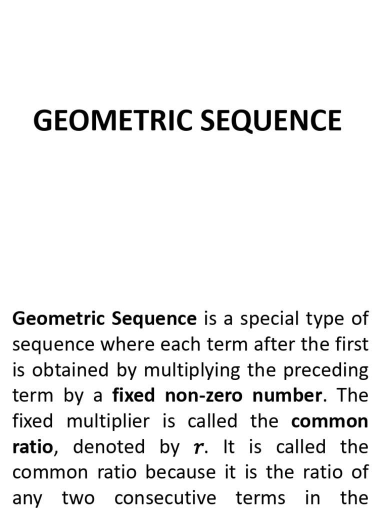 7_Geometric-Sequence-and-Series | PDF | Series (Mathematics ...