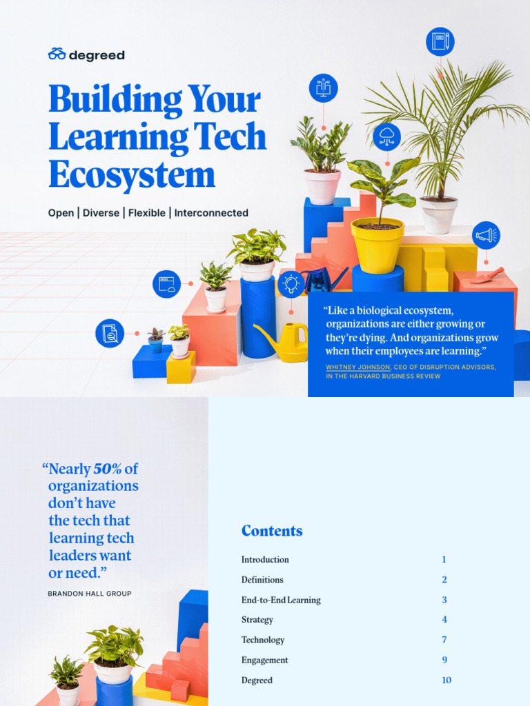 Building an Open Learning Ecosystem | PDF | Learning | Analytics