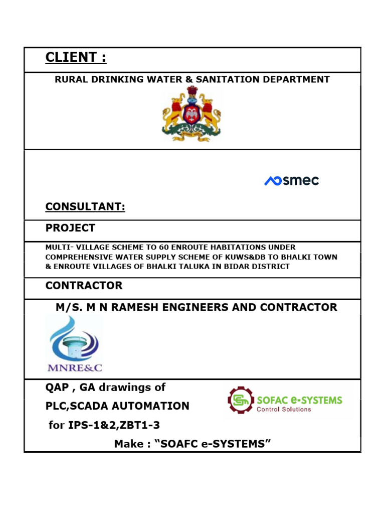 Bhalki PLC Scada Automatiion 20th April 2025 | PDF | Scada | Electrical ...