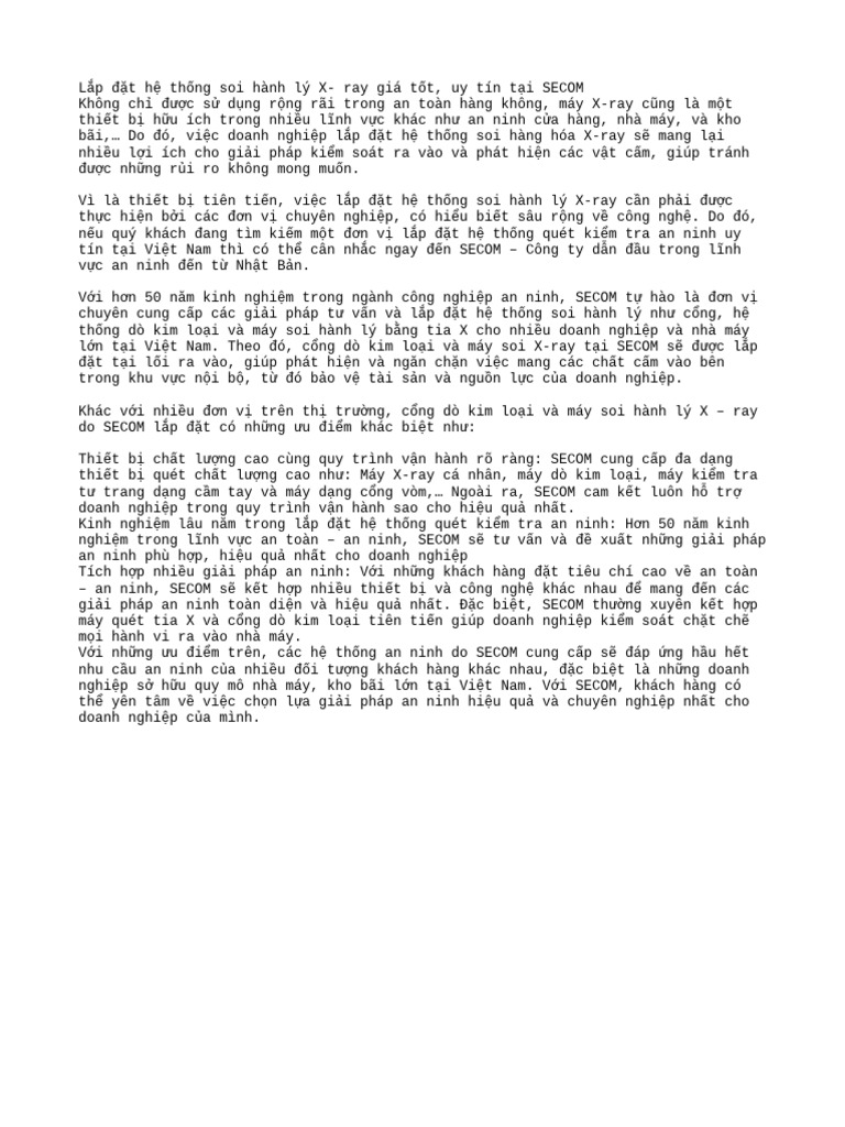 Secom 5 | PDF