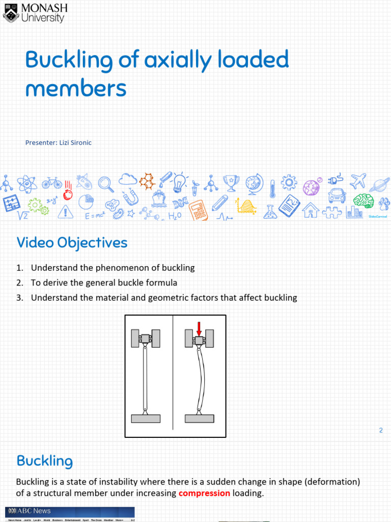 Understanding Buckling in Columns | PDF | Buckling | Bending