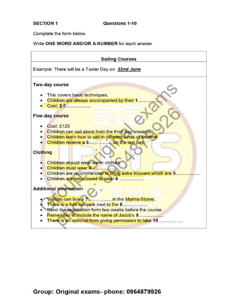 Diverse Items and Concepts List | PDF