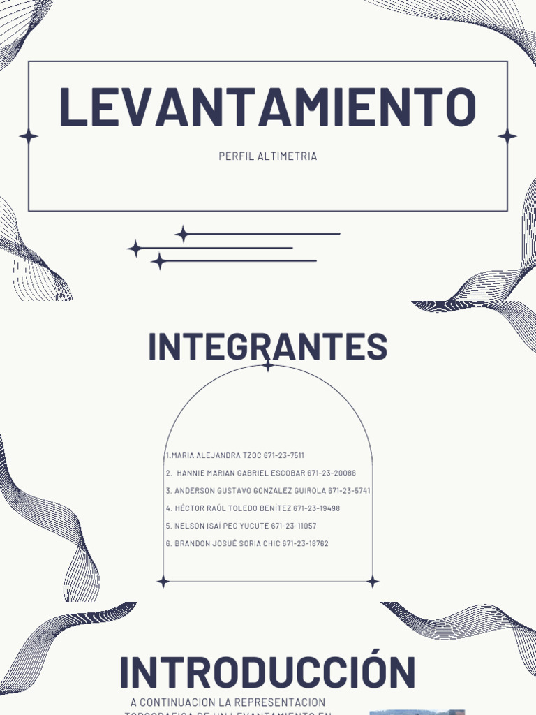 Levantamiento Topográfico y Altimetría | PDF