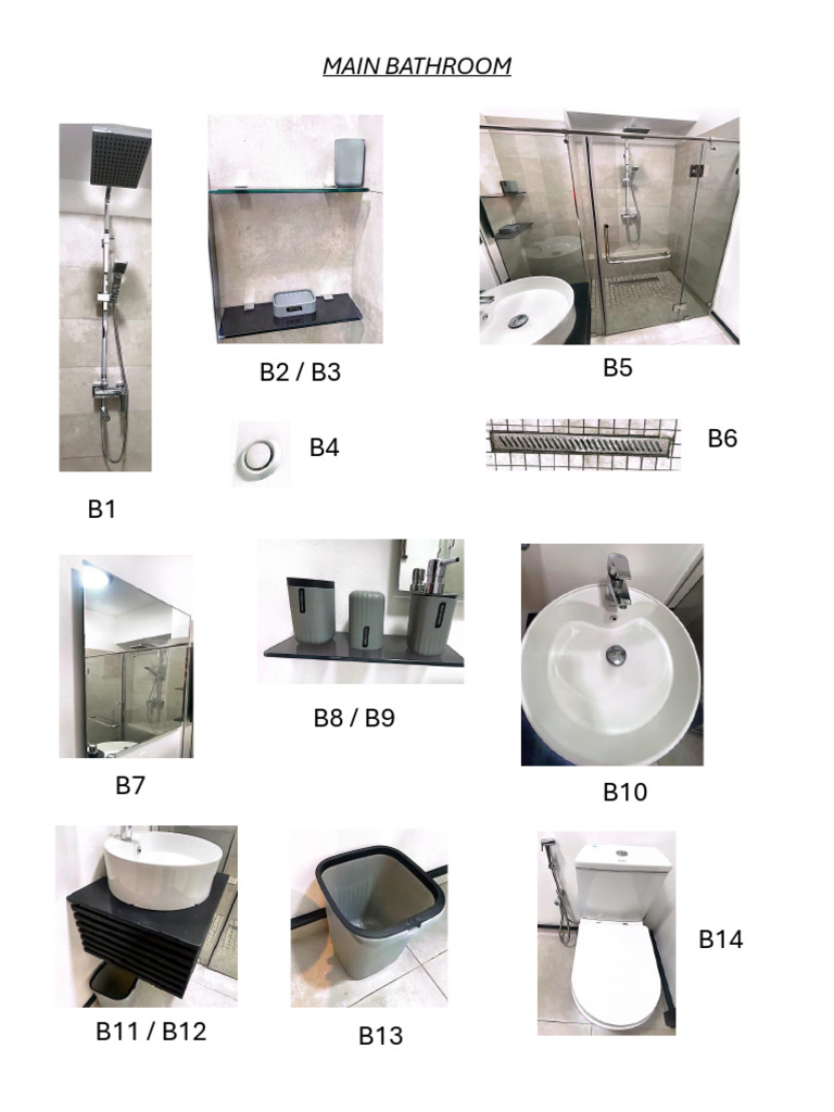 Main Bathroom | PDF