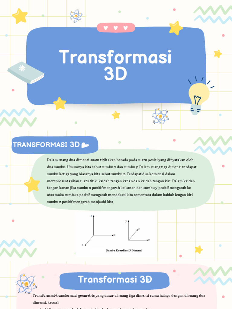 Transformasi 3D | PDF