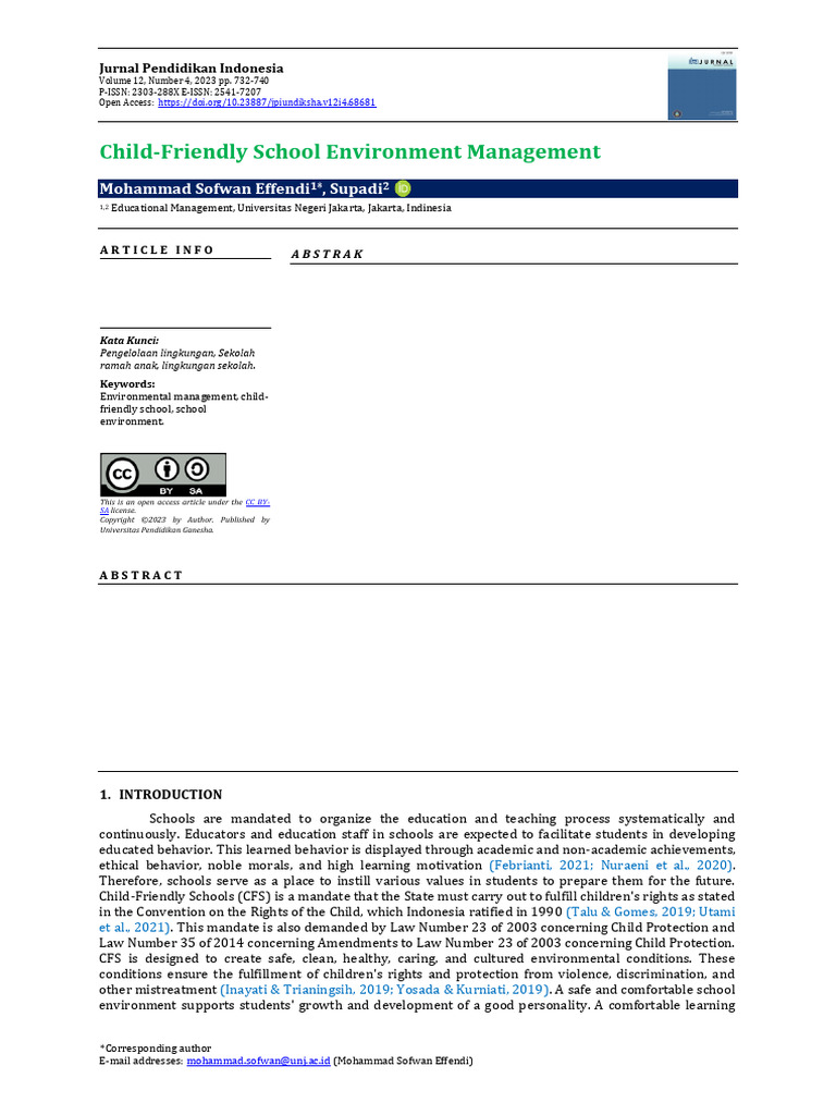 Child-Friendly School Management Insights | PDF | Learning | Teachers