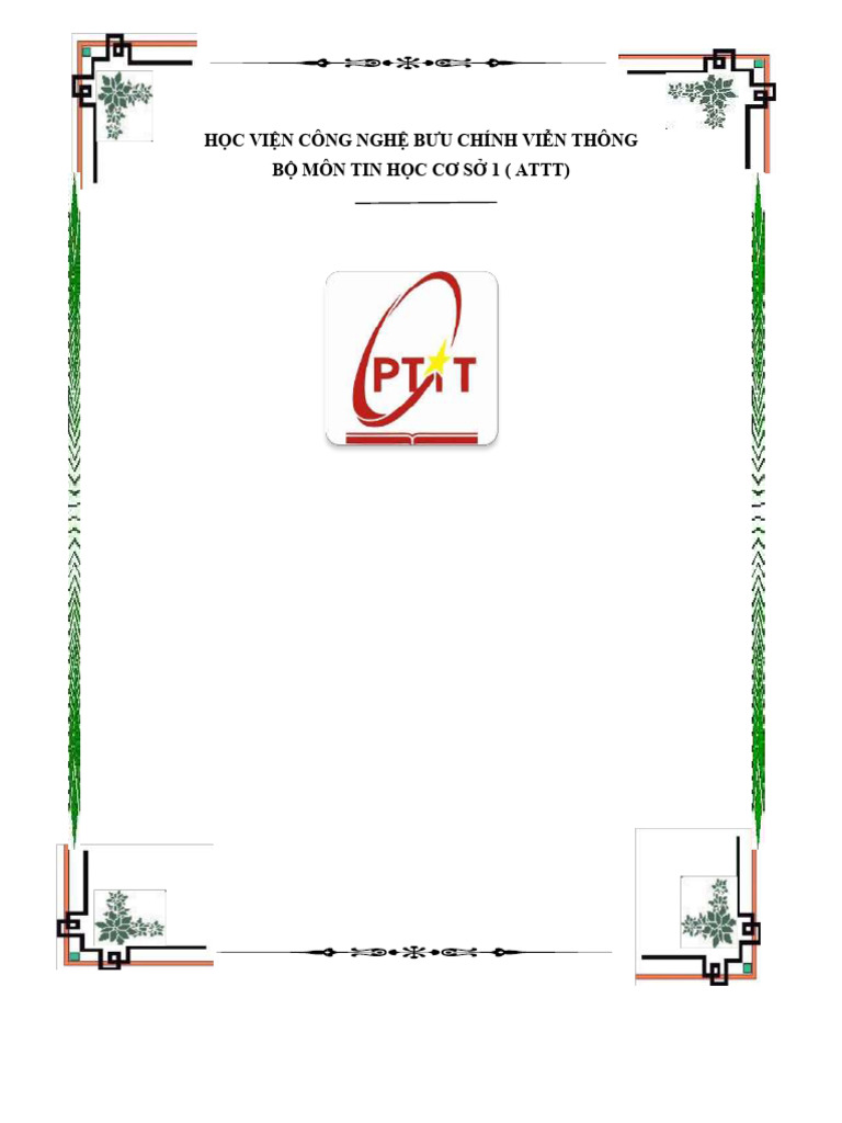 Bai Tap Mon Tin Hoc Co So Noi Dung Bang Tieng Anh 11425 | PDF | Page ...