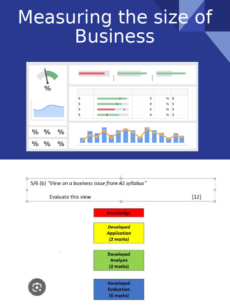 Measuring Business Size and Growth Factors | PDF | Mergers And ...
