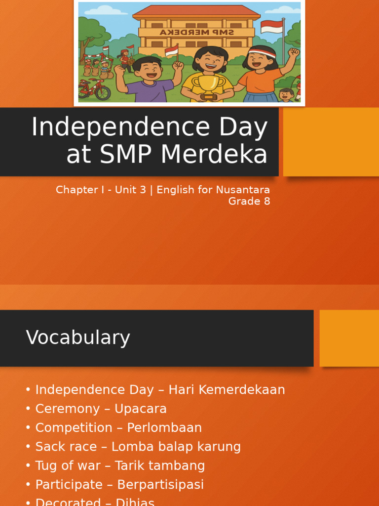 Independence Day at SMP Merdeka | PDF