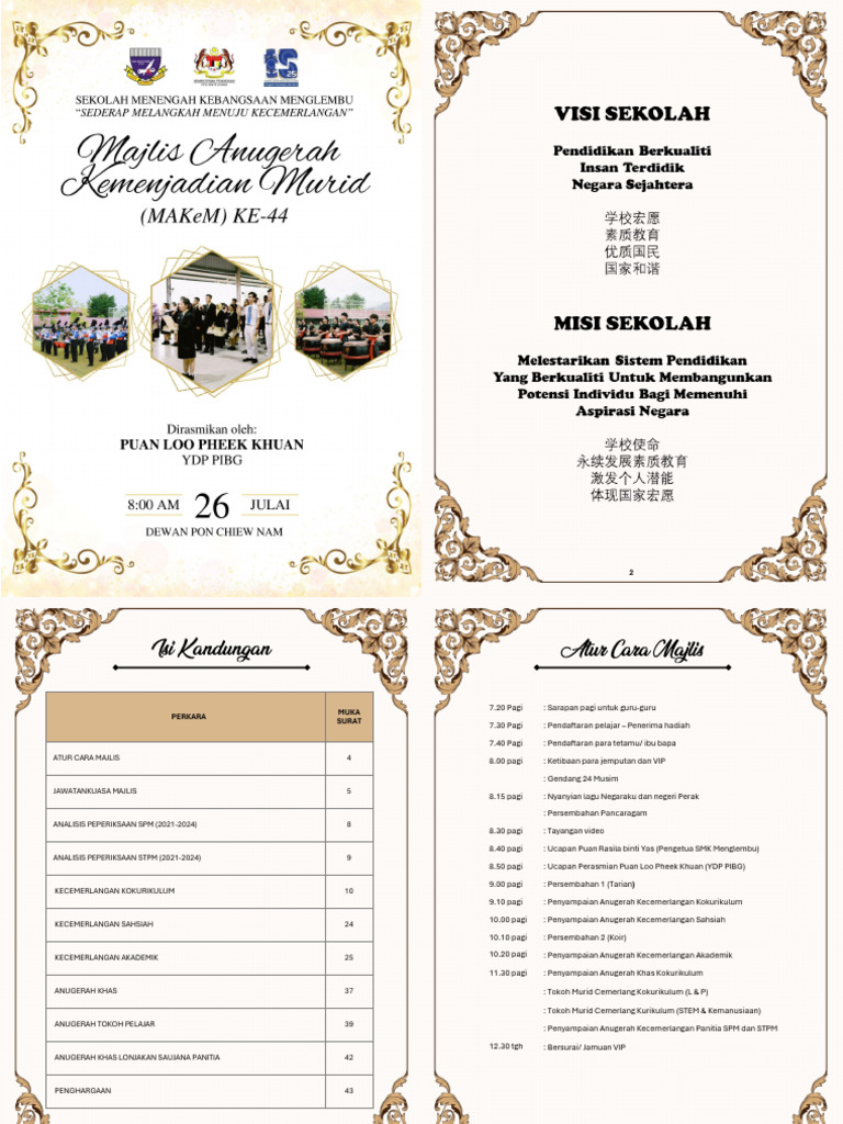 Buku Program Makem 2025 (Edit) - 2 | PDF