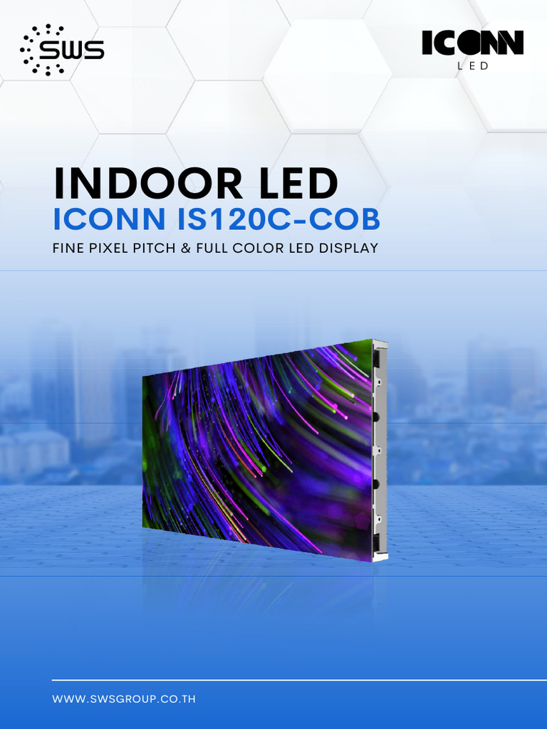 Spectsheet Led Iconn Is120c-Cob | PDF