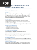 RTL Pembelajaran Mendalam Paket Terbaru | PDF