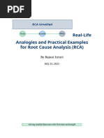 Root Cause Analysis Guide Book | PDF | Scatter Plot | Chart