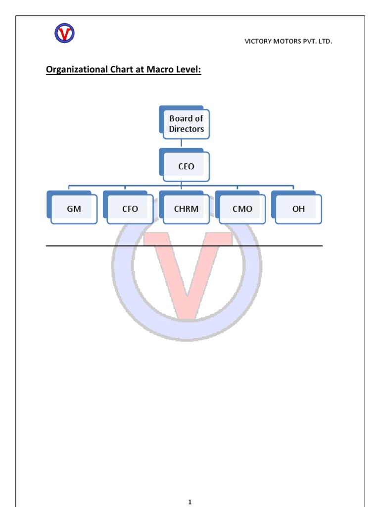 Macro Organizational Structure Overview | PDF | Market (Economics ...