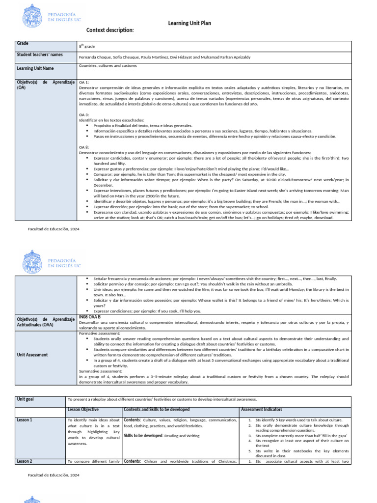 TLSI-Lesson Plan Group Work | PDF | Reading Comprehension | Vocabulary