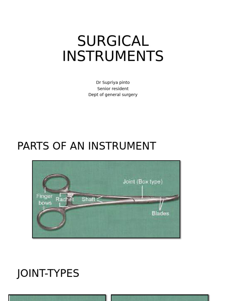 Surgical Instruments | PDF | Surgical Suture