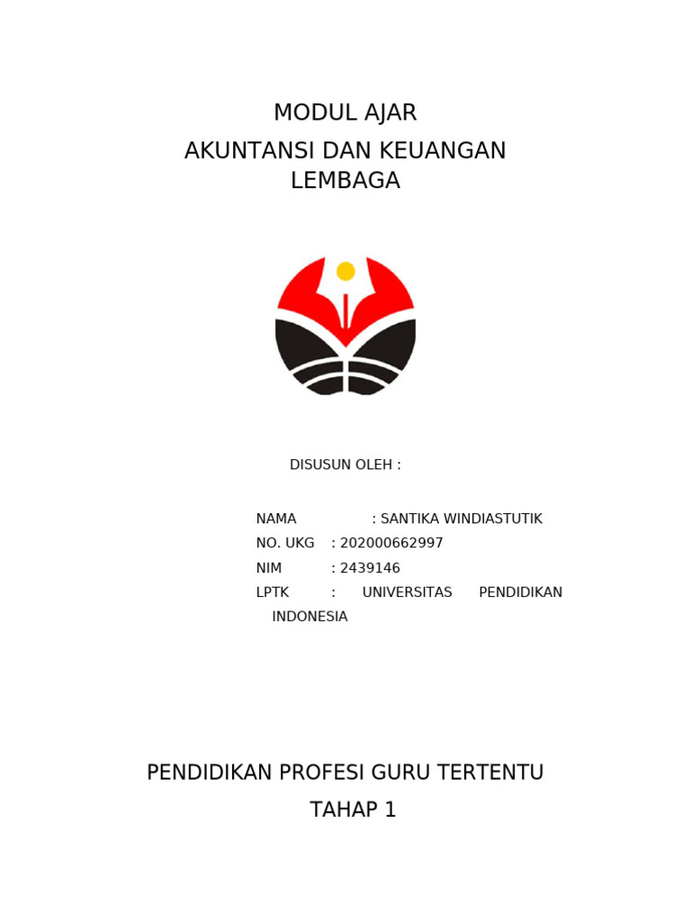 Modul Ajar Kas Kecil Akuntansi SMK | PDF