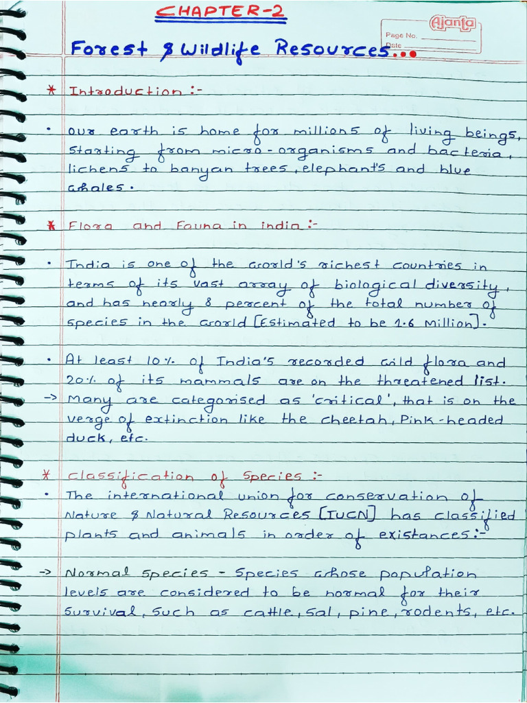 Geography Chapter 2 Notes | PDF