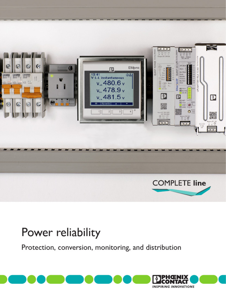 Power Reliability Brochure | PDF | Power Supply | Reliability Engineering