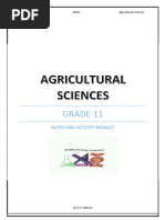 Grade 11 Agricultural Science ATP 2025 | PDF | Soil | Fertilizer