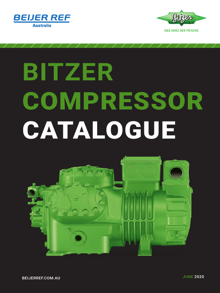 Bitzer Compressor Catalogue | PDF | Pump | Mechanical Engineering