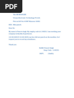 Missed Punch Attendance Form Template | PDF